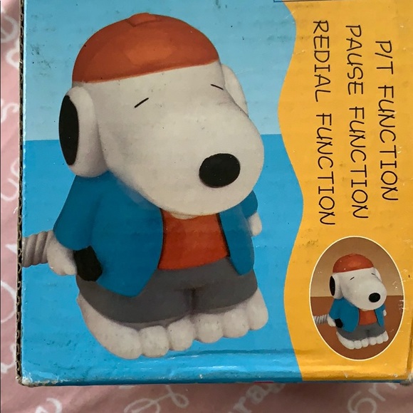 Snoopy | Accessories | Snoopy Vintage Wall Plug In Phone New | Poshmark